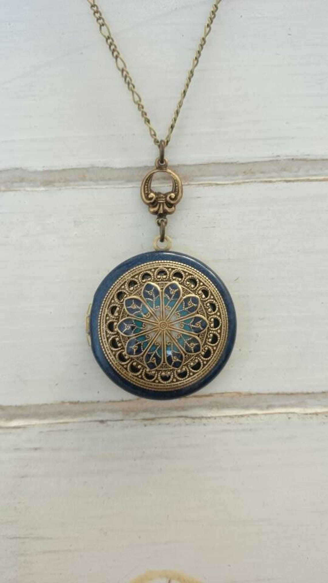Vintage Style Ornate Locket /wedding - Etsy