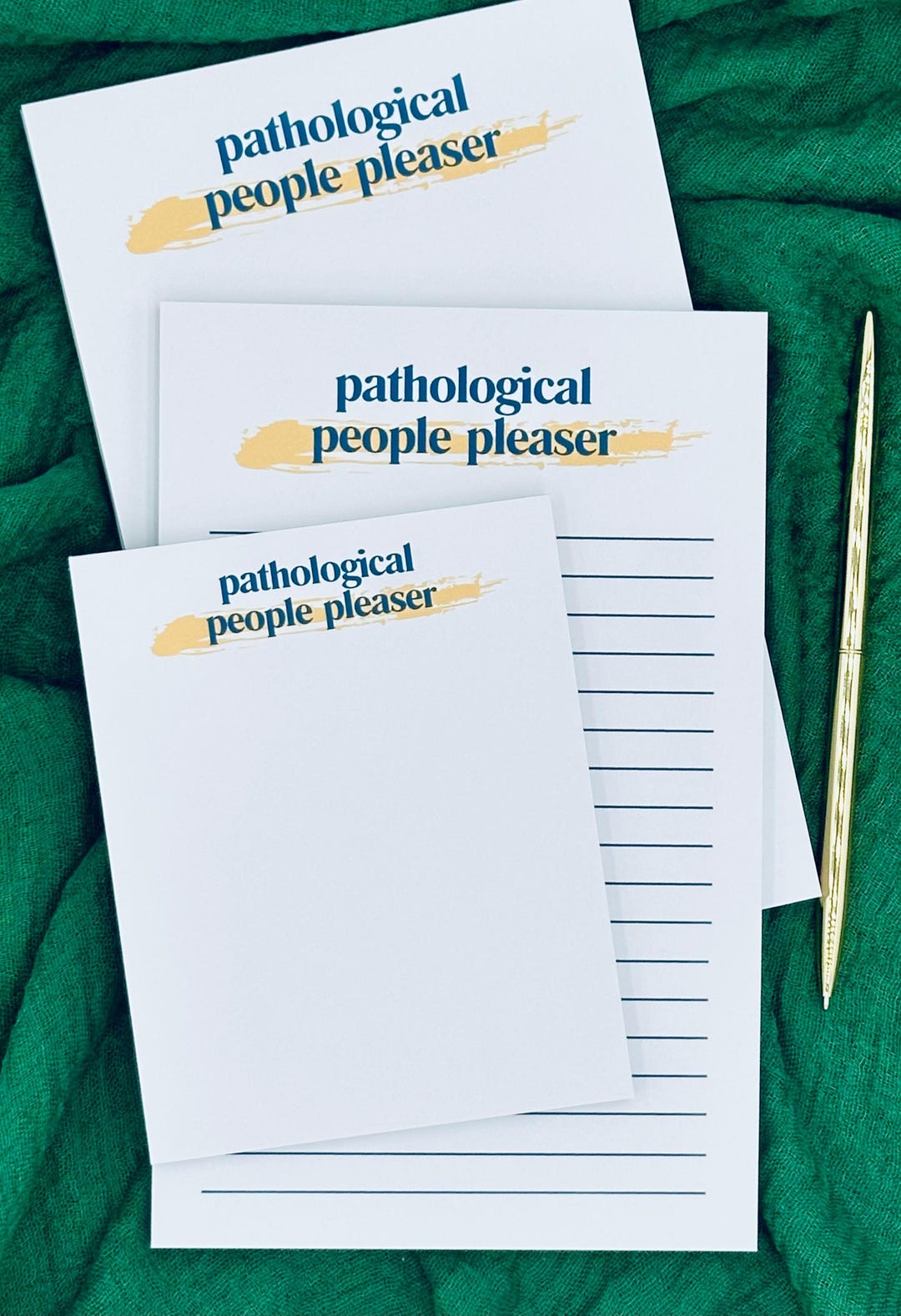 Pathological People Pleaser, Mental Health Aesthetic Notepad, Pop ...