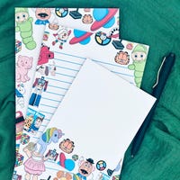 Paint Tile Memo Pad - Etsy