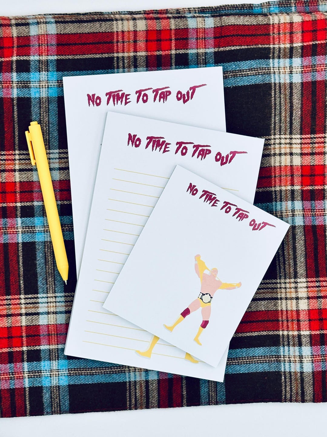 Retro Wrestling Don't Tap Out on Your To-do List Funny Fitness & Gym ...