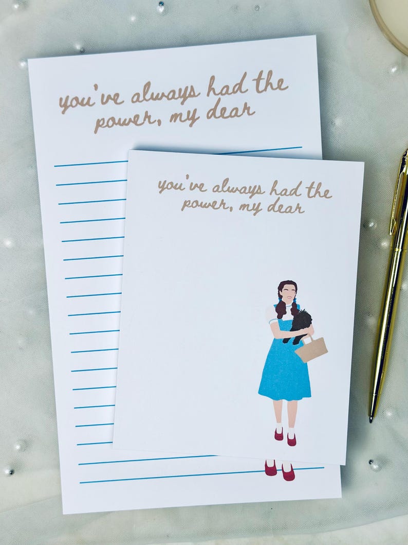 You’ve Always Had the Power Half Letter and Quarter, 50 Page Notepad ...