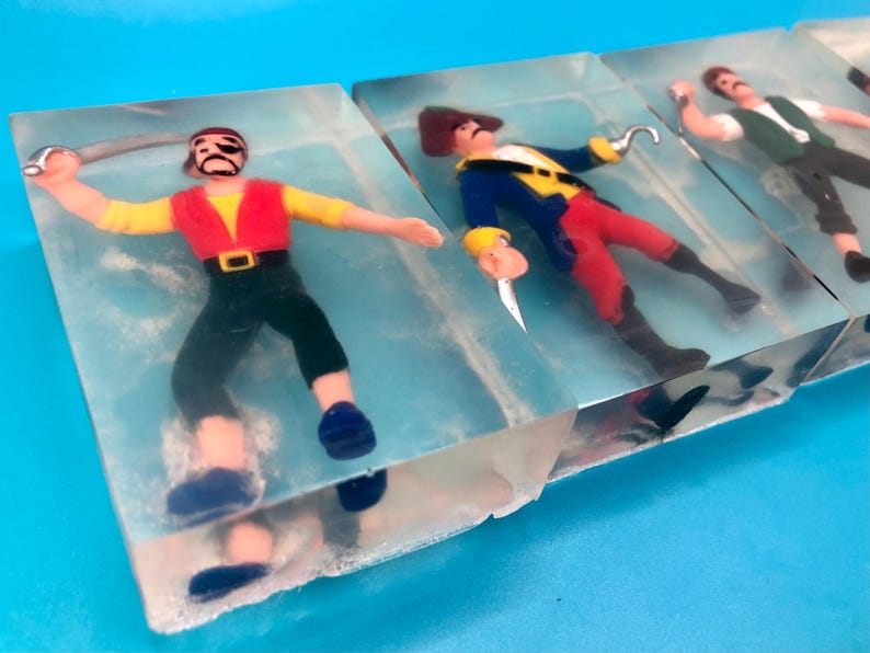 Kids Toy Pirate Bath Soap - Etsy