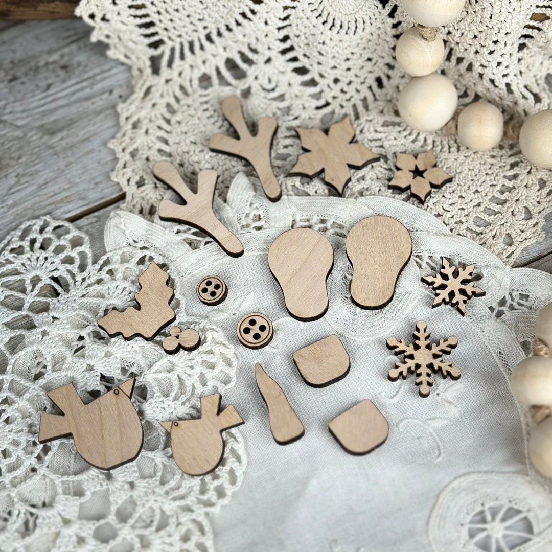 MINI Snowman DIY Kit | Cute Snowman DIY Kit | Shabby Farmhouse ...