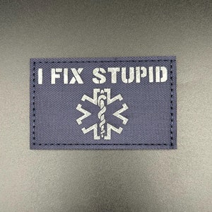 I Fix Stupid Patch - Etsy