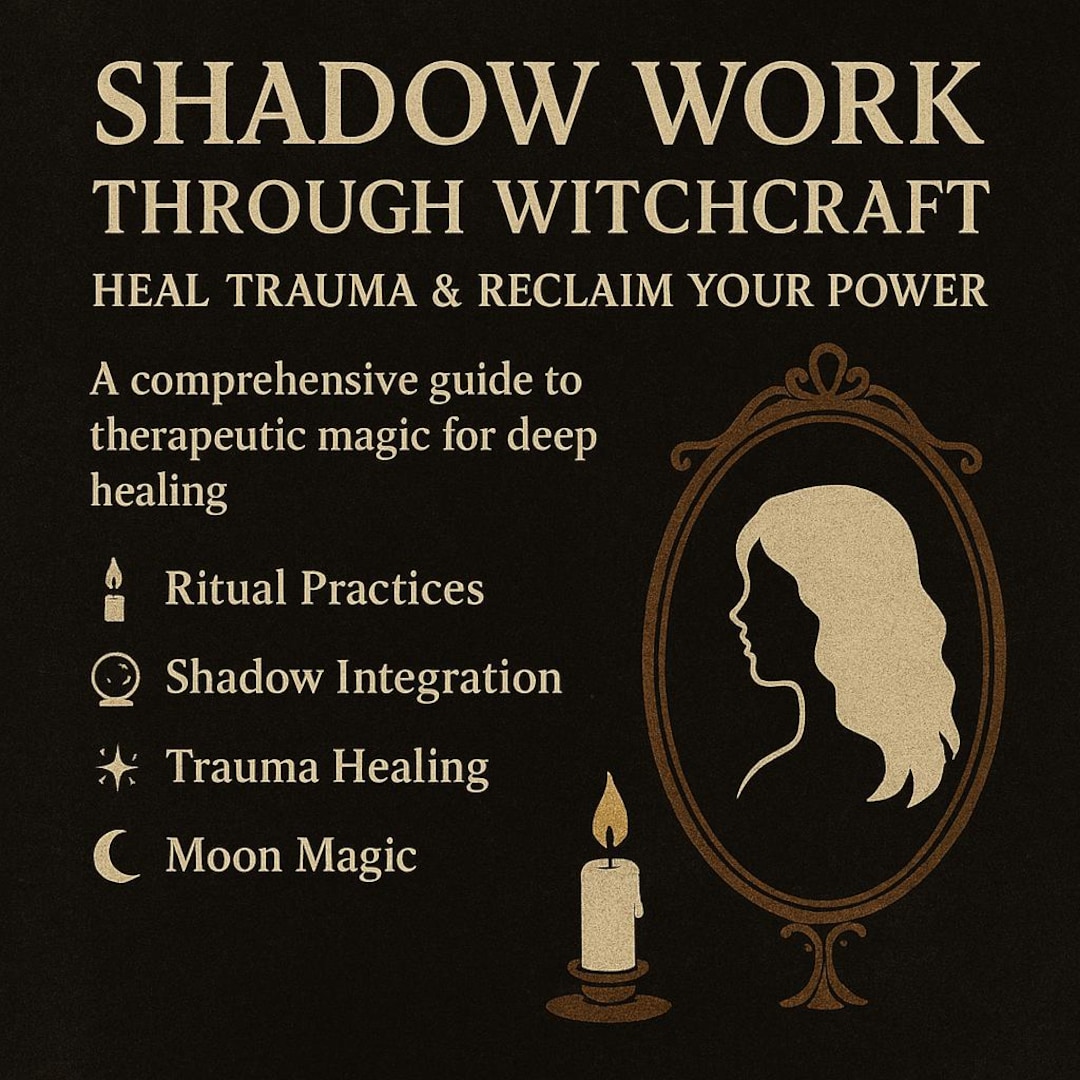 Shadow Work Witchcraft Guide | Trauma Healing Magic Rituals | Digital ...