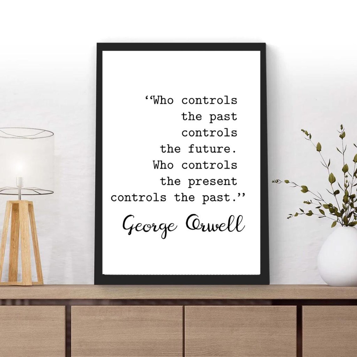 George Orwell Quote Poster | Orwell Quotes Poster | Printable Quotes ...