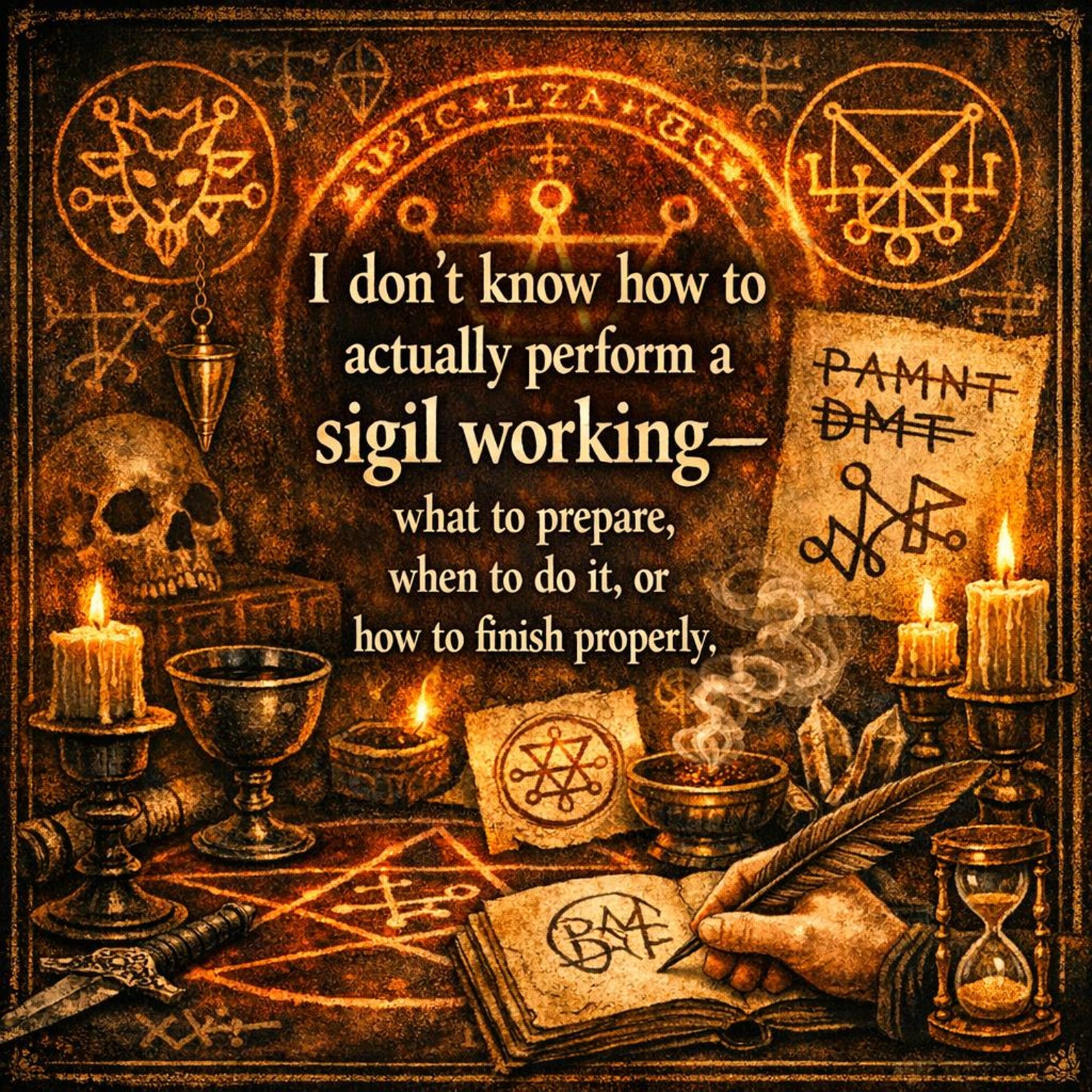 Demon Sigils Guide | Occult Grimoire, Ceremonial Magic, Goetia Symbols ...