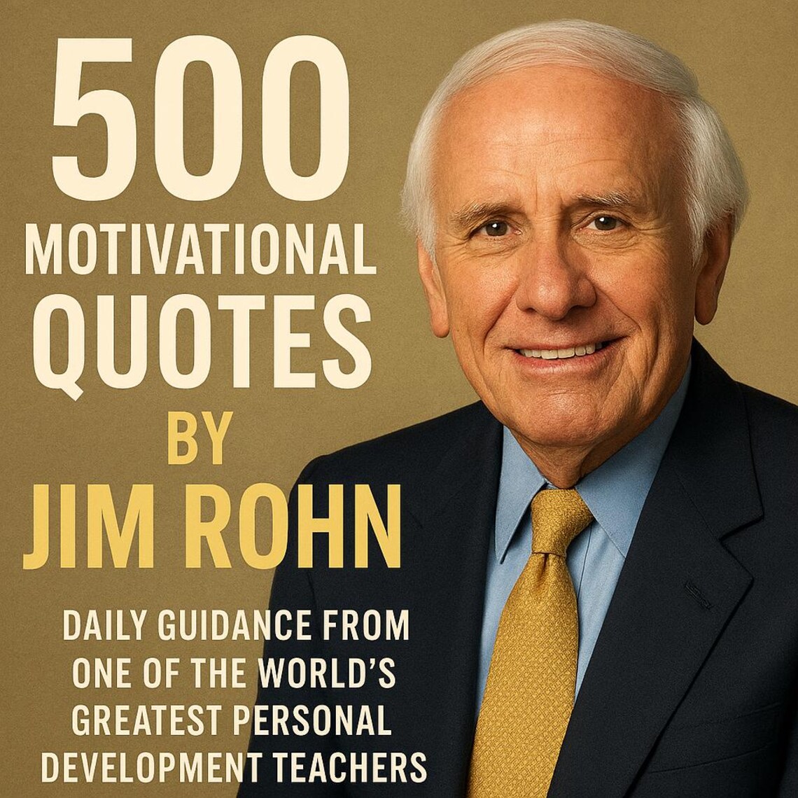 500 Jim Rohn Motivational Quotes Daily Inspiration Personal Development ...