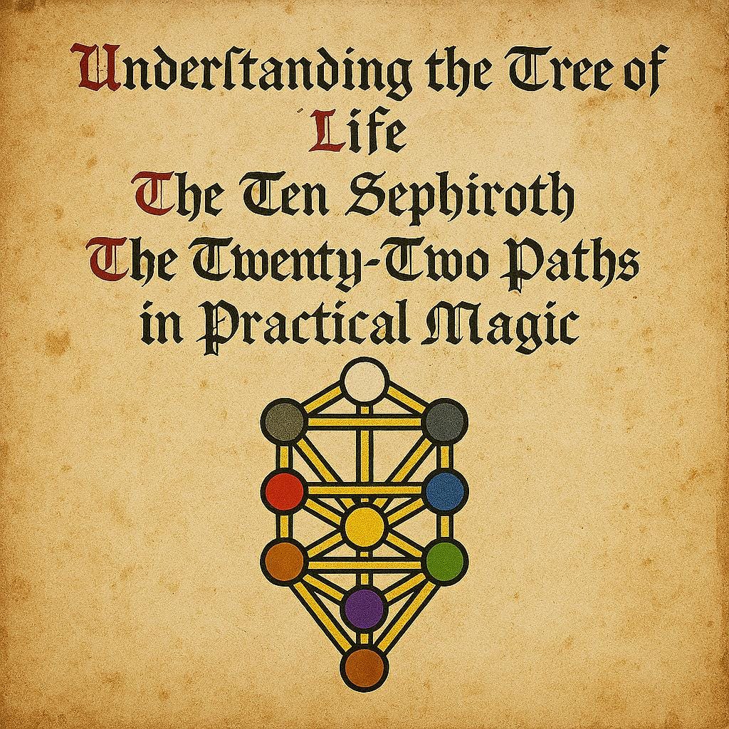 Hermetic Qabalah Guide | Tree of Life Sephiroth Paths | Tarot ...