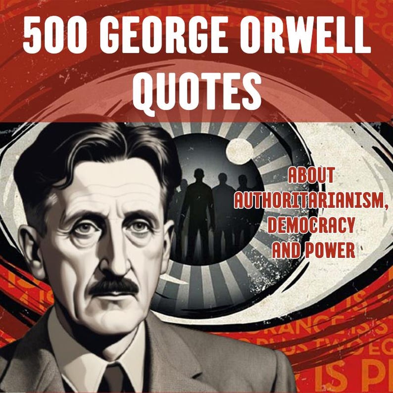 George Orwell Quotes Book | Quotes Books Digital | Orwell Quotes ...