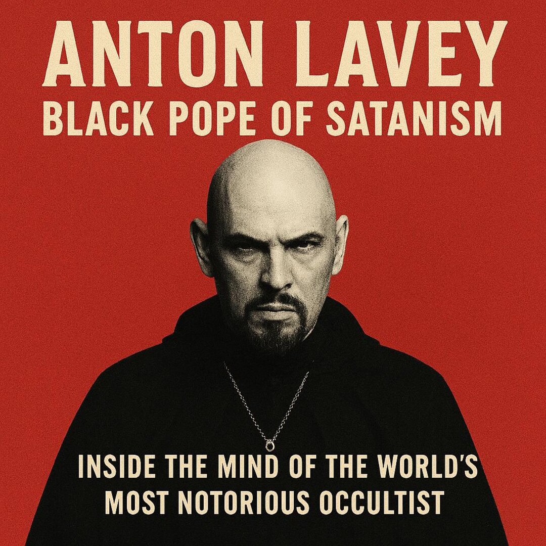 Anton Lavey Black Pope Of Satanism Book Occultist Biography Church