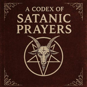 Satanic Prayer Book | A Codex of Satanic Prayers | Occult Grimoire ...