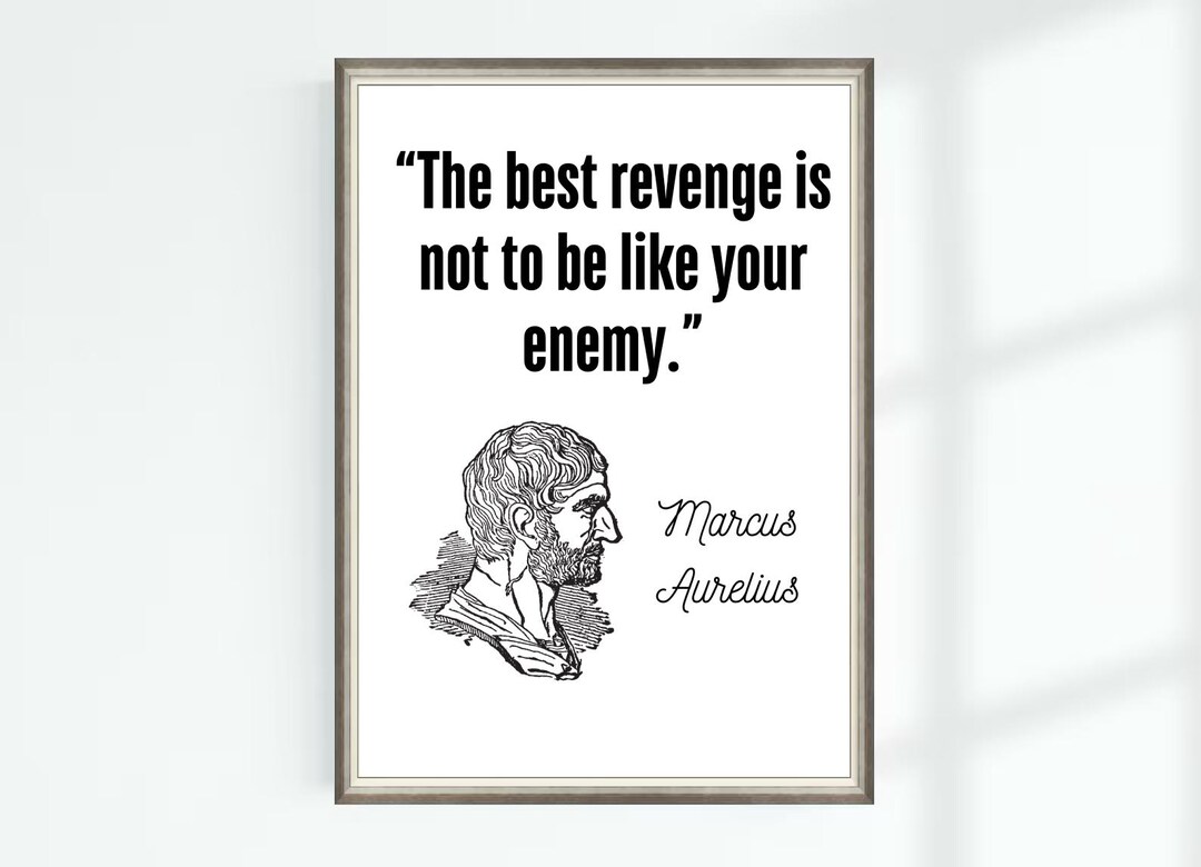 Marcus Aurelius Quote Print | Famous Quotes Poster | Wall Art Printable ...
