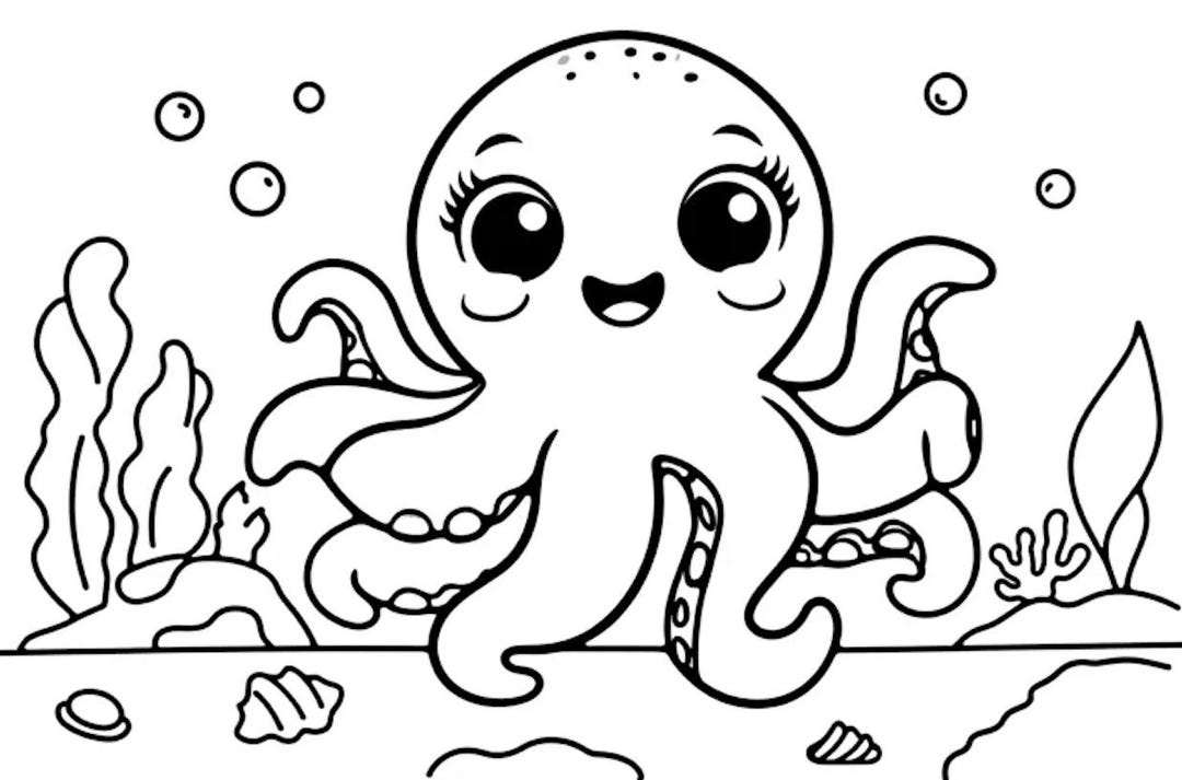 20 Cute Animal Coloring Pages – Fun for Kids & Adults | Printable ...