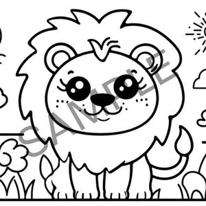 20 Cute Animal Coloring Pages – Fun for Kids & Adults | Printable ...