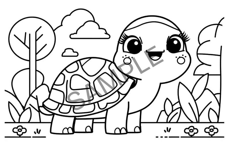 20 Cute Animal Coloring Pages – Fun for Kids & Adults | Printable ...