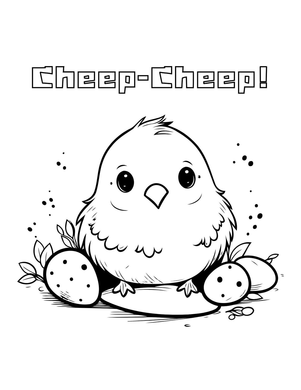 Easter Coloring Packet (10 Pages) - Etsy