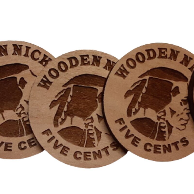 Wooden Nickels - Etsy