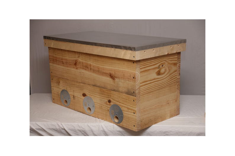 Unassembled Layens Beehive Kit, 20-frame Horizontal Hive for Natural ...