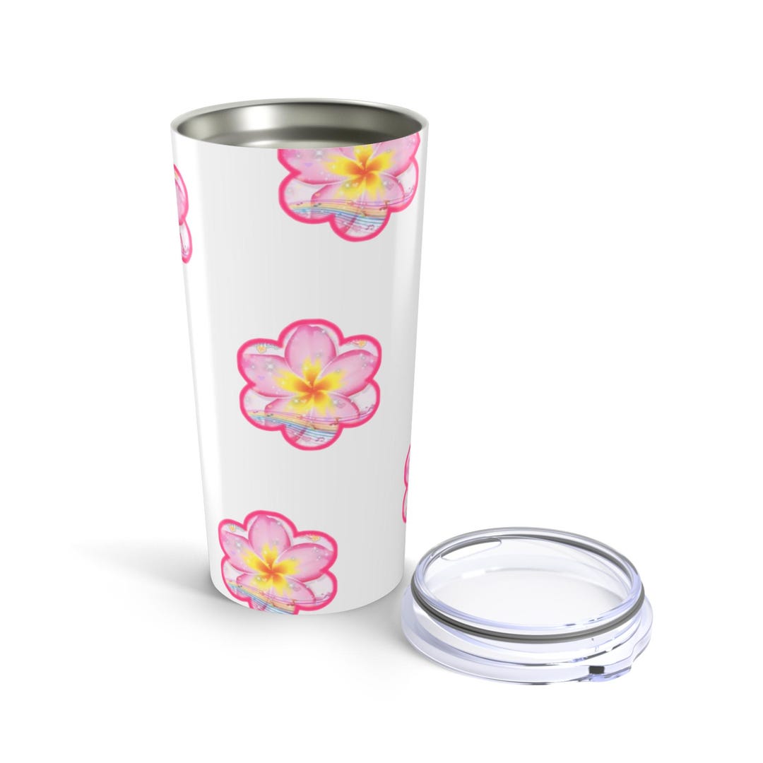 Frutiger Aero Themed Floral Tumbler 20oz - Etsy