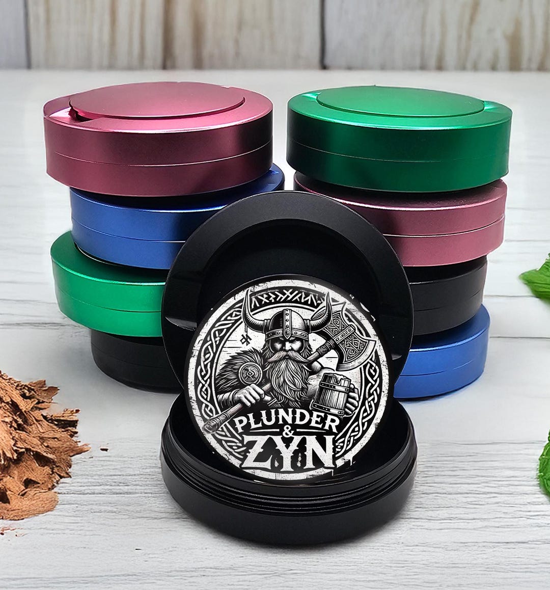 Viking Warrior Plunder and Zyn Snus Holder, Zyn Container, Birthday ...