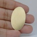 Metal Blanks Oval Shapes 35mm X 22mm for Hand Stamping 26g 24g - Etsy
