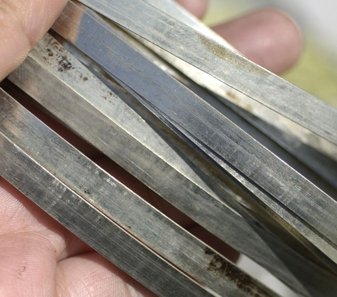 Nickel Silver Bezel Wire - Handmade - 6mm Wide - 24 Gauge - 3 Feet ...