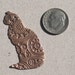 Cats 43mm X 24mm Paisley Cat Shaped 26g Solid Copper Blanks for ...