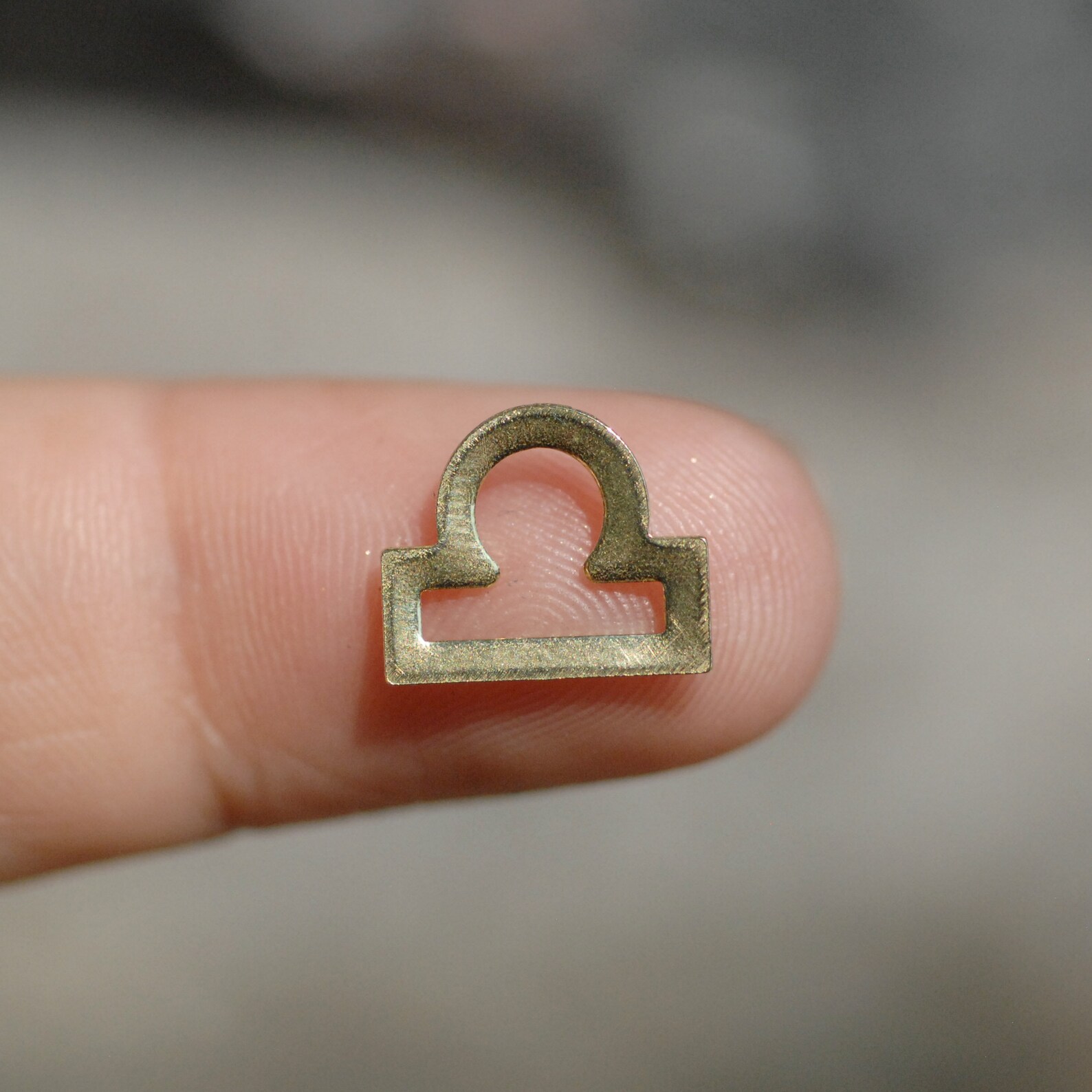 My MOST Tiny Libra Zodiac Sign Shapes 24g Mini Miniature Metal - Etsy