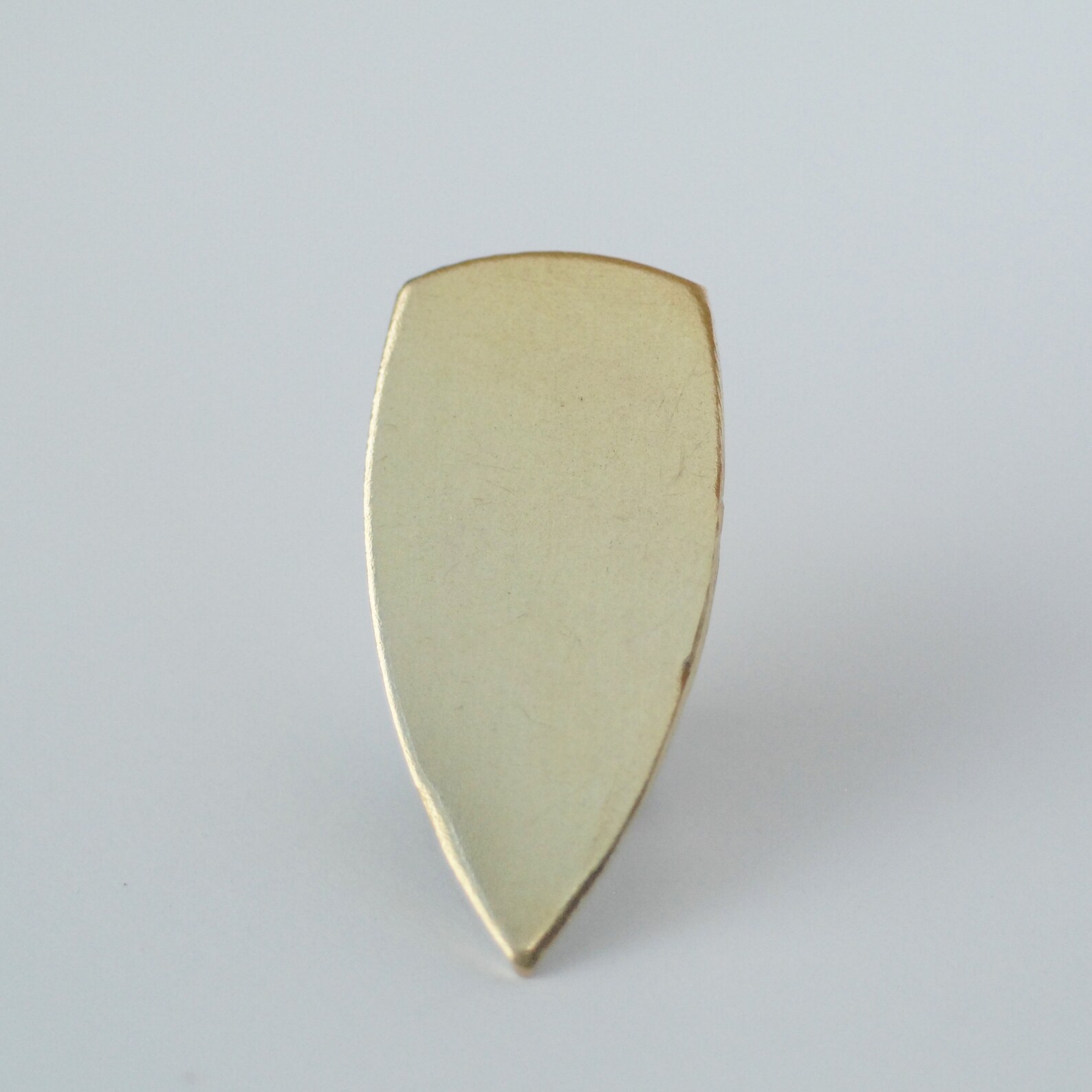 Teardrop Shield Shape, Metal Blanks for Making Jewelry, Copper, Brass ...