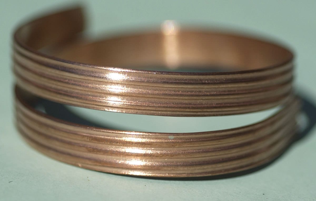 Blank Ring Wire 7.6mm Patterned Shank Strip for Ring Making - Etsy