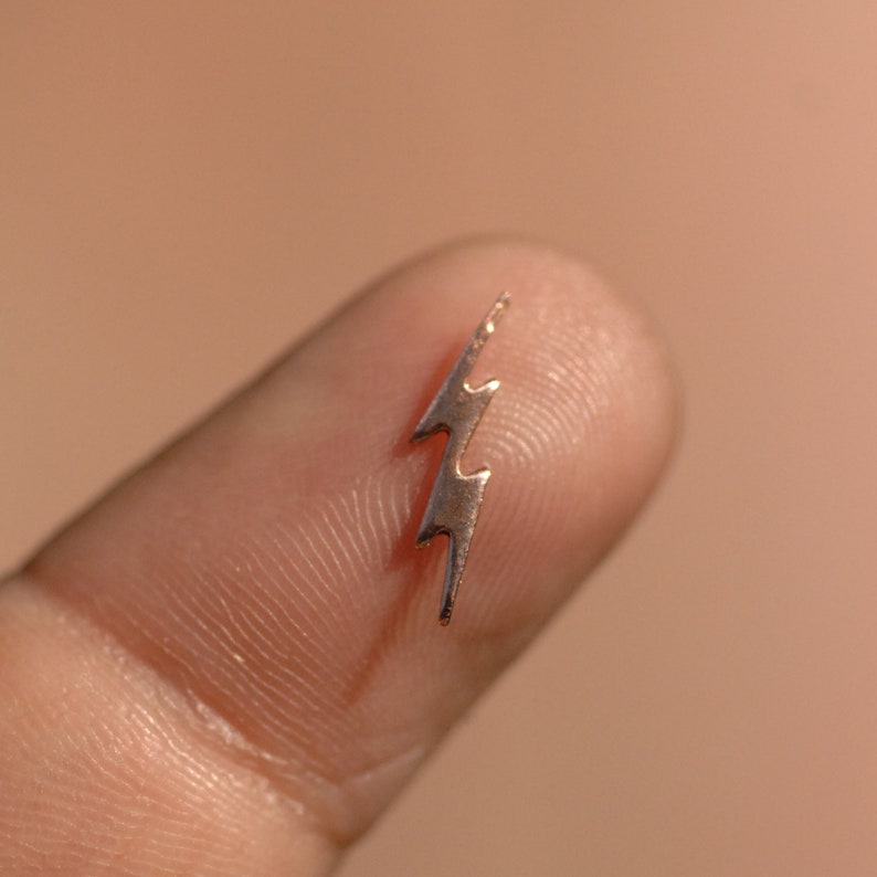 My MOST Tiny Lightning Bolt II Blank Cut Out for 24g DIY | Etsy