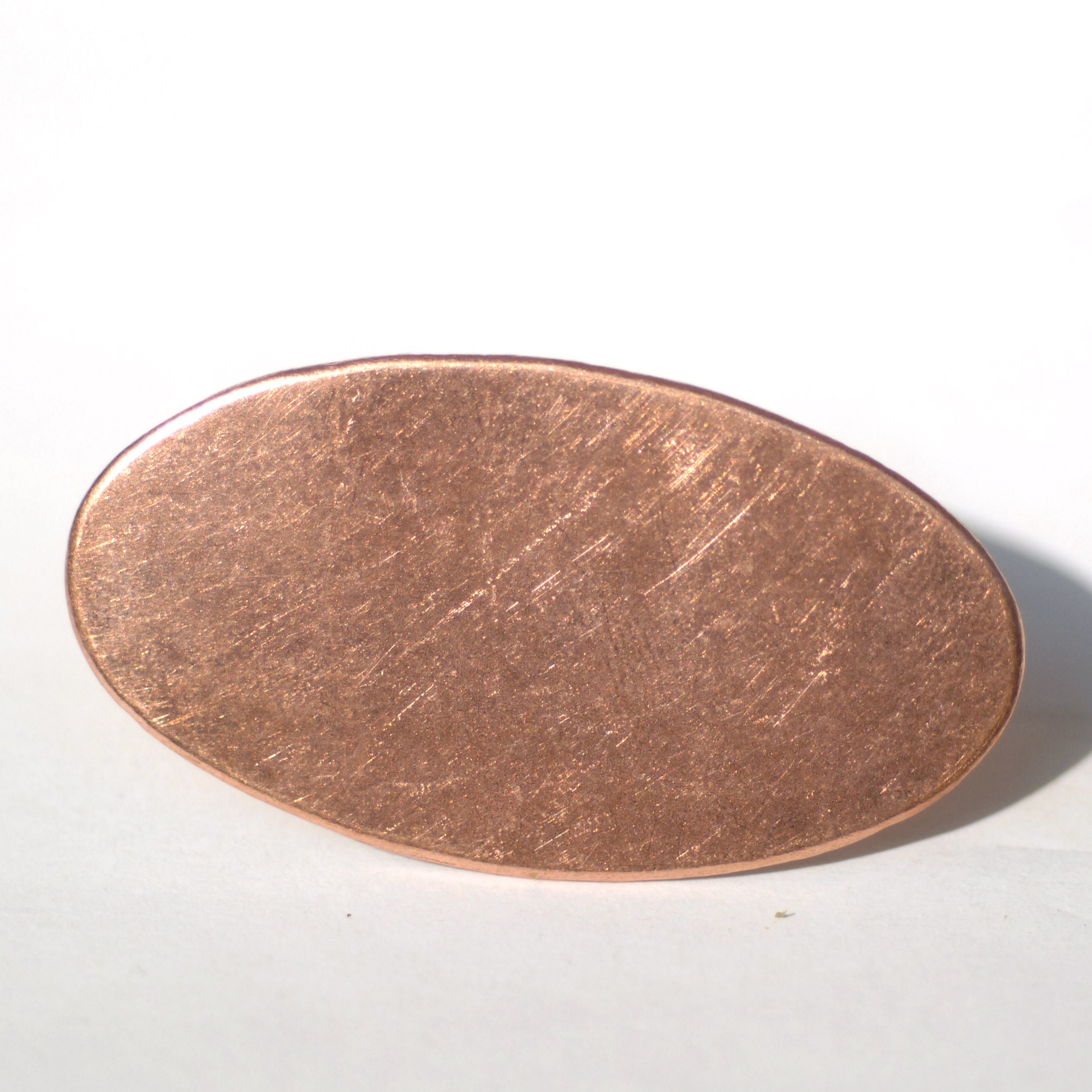 Solid Copper Blanks Oval Shaped 44mm X 23mm 22g Enameling Blanks - 4 ...