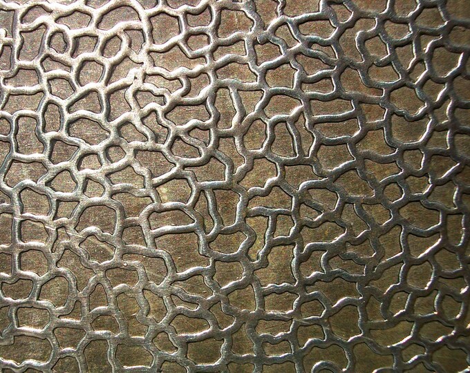 Nickel Silver Texture Metal Sheet Snakeskin Pattern 26g 6 X - Etsy