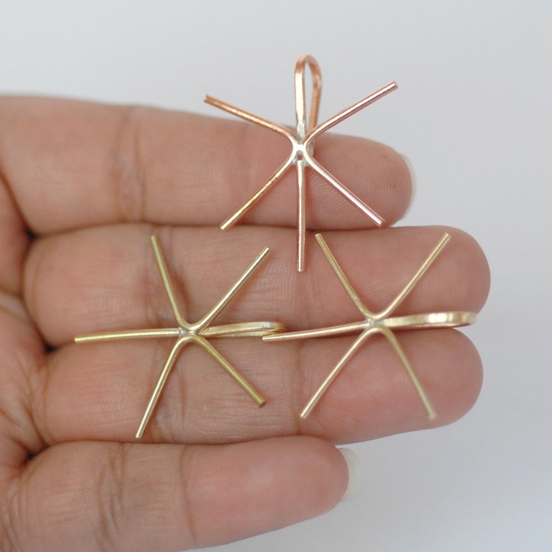 5 Prongs Claw Setting Pendant for Natural Stones Prong - Etsy Israel