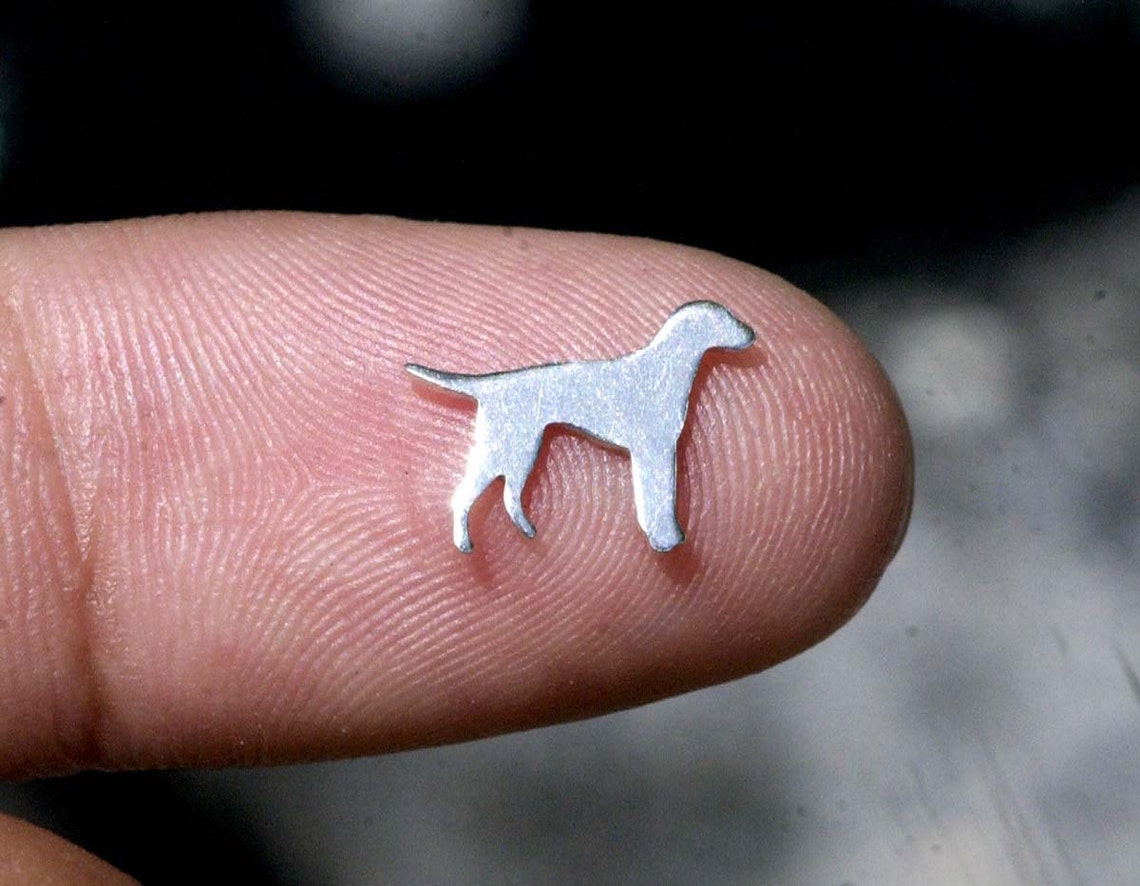 My MOST Tiny Dog Blank Cutout for 24g Metalworking Soldering Stamping ...