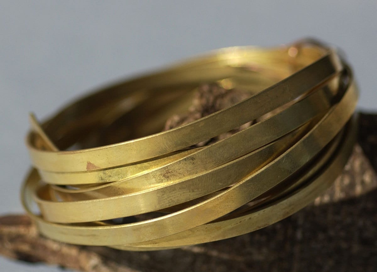 Brass Bezel Wire Handmade 5mm Wide 20g 3 Feet Length - Etsy