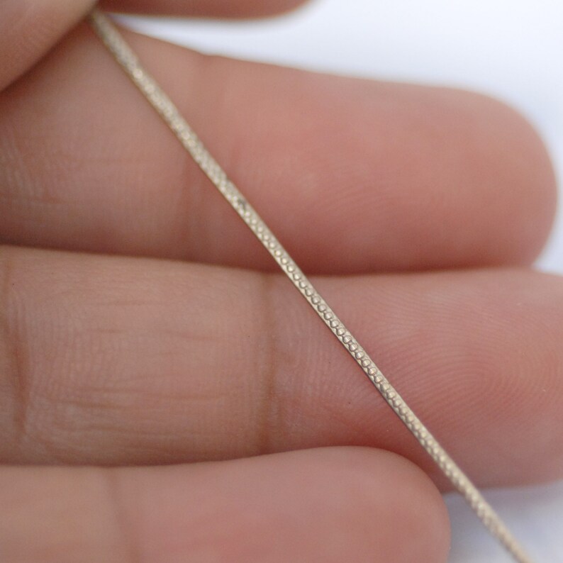Very Fine Wire W/ Dot Pattern 0.8mm Textured Metal Wire 5 Feet - Etsy