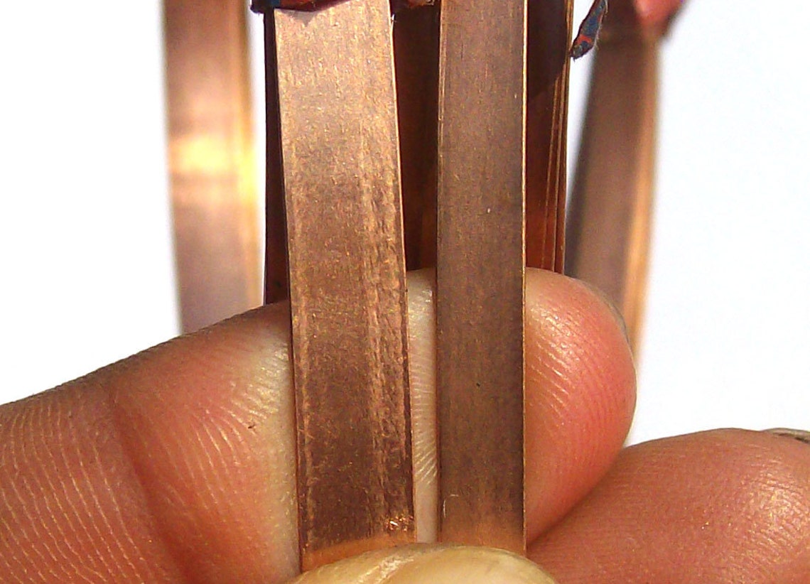 Pure Copper Bezel Wire Handmade 5mm Wide 20g Gauge 3 Feet | Etsy