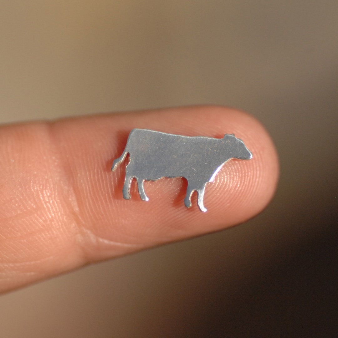 My MOST Tiny Cow Blank Cutout for 24g Metalworking Soldering Stamping ...