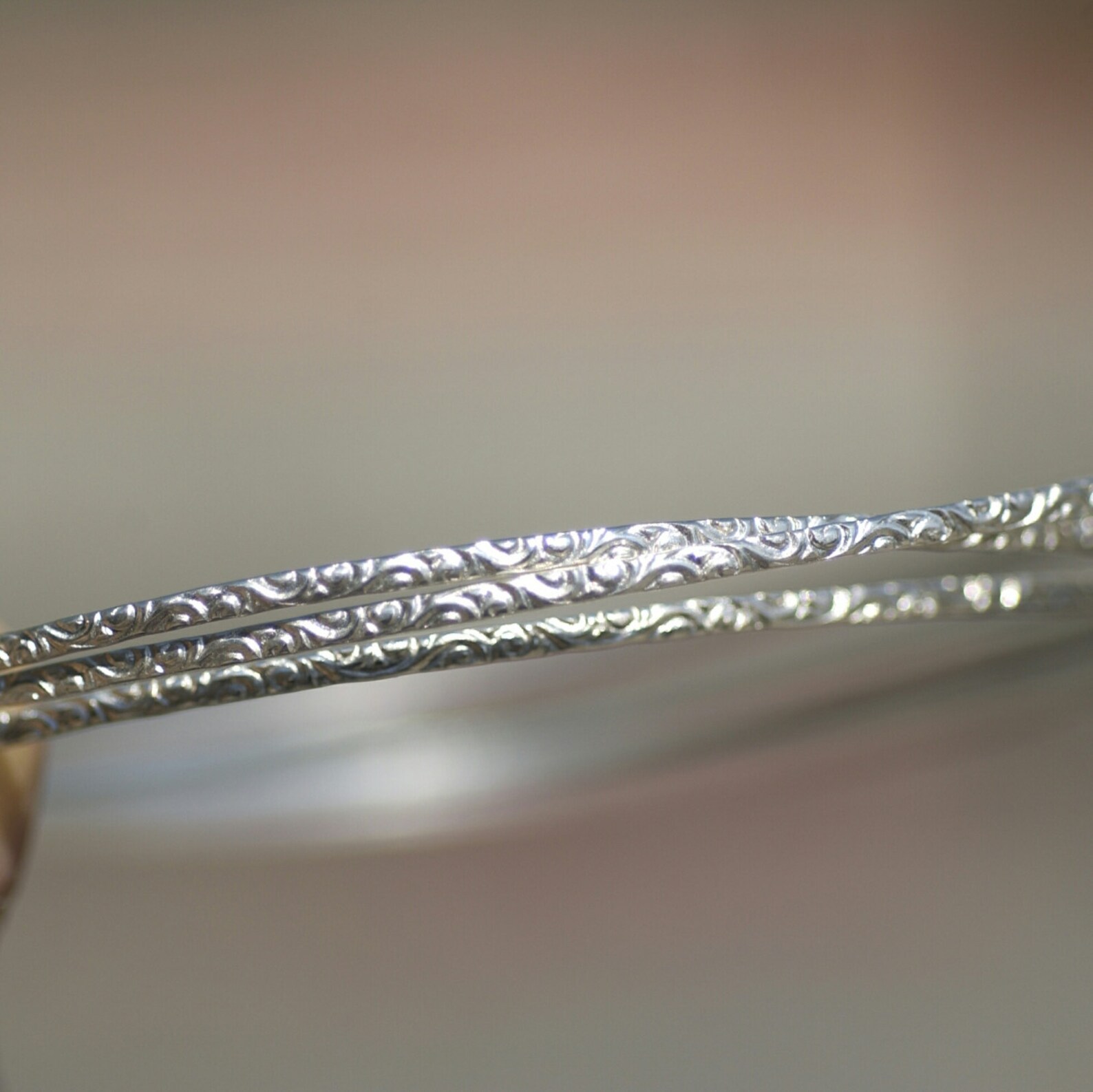 Sterling Silver Gallery Wire Patterned Wire Flourish Texture - Etsy