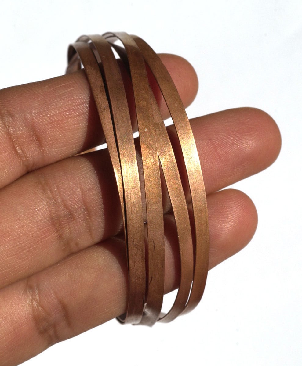 Copper Bezel Wire - Handmade - 3mm Wide - 30 Gauge - 3 Feet Length - Etsy