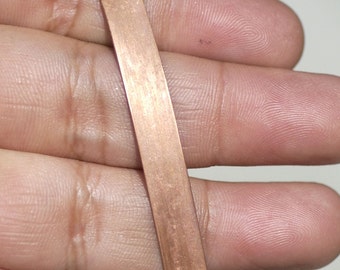 Pure Copper Bezel Wire Handmade 5mm Wide 20g Gauge 3 Feet | Etsy