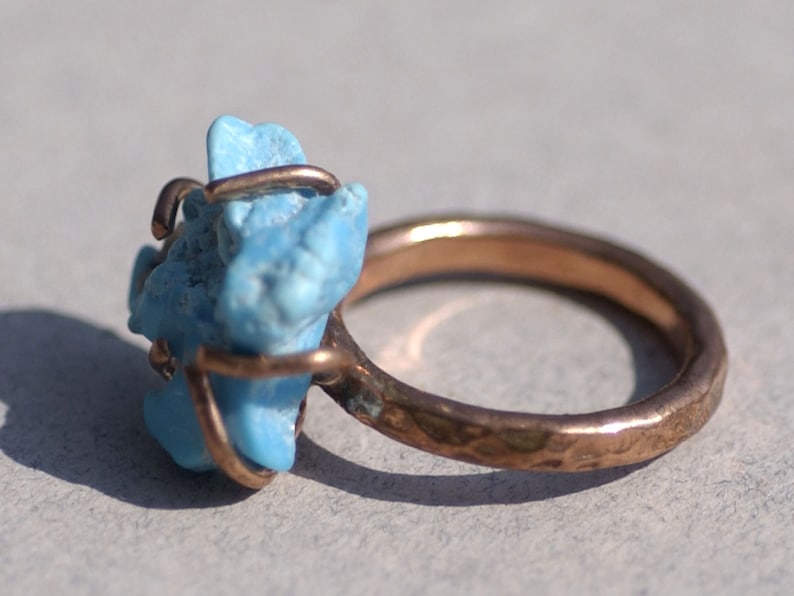 Brass Handmade Claw Ring Setting for Natural Stone Setting | Etsy