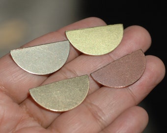 Solid Copper Disc Sugar Skulls Flower 20g 23mm Metal Blanks - Etsy