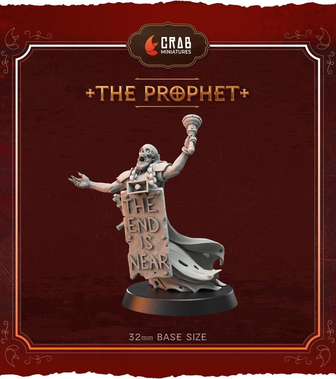 Trench Crusade Prophet, Wraith Pilgrim, Warband and Reinforcement ...