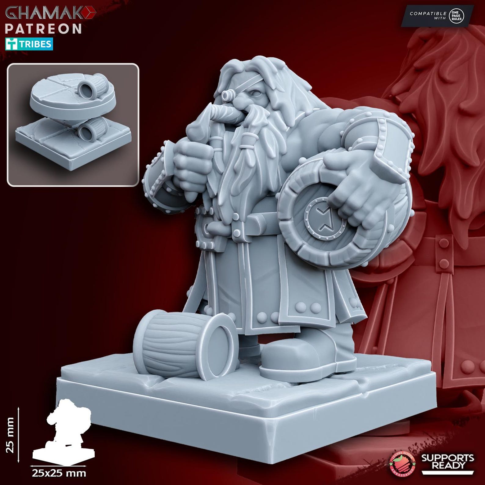 Dwarf Organ Gun, Dwarven Rune Artillery, Old World Proxy, Fantasy War ...