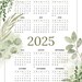 2025 Simple, Printable/digital Monthly Planner - Etsy