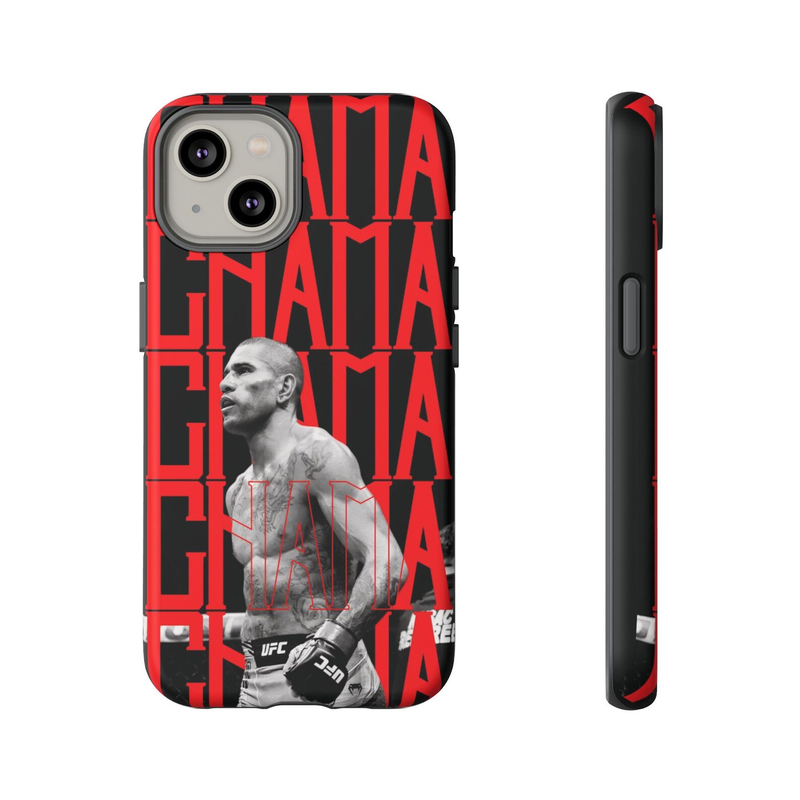 Alex "poatan" Pereira MMA UFC Tough Phone Case, Martial Arts Fighter ...
