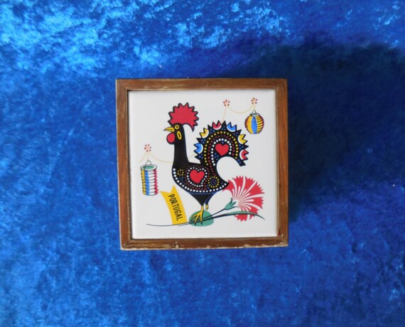 Gallo De Barcelos Shot Glass Box Vintage Gallo De Barcelos - Etsy